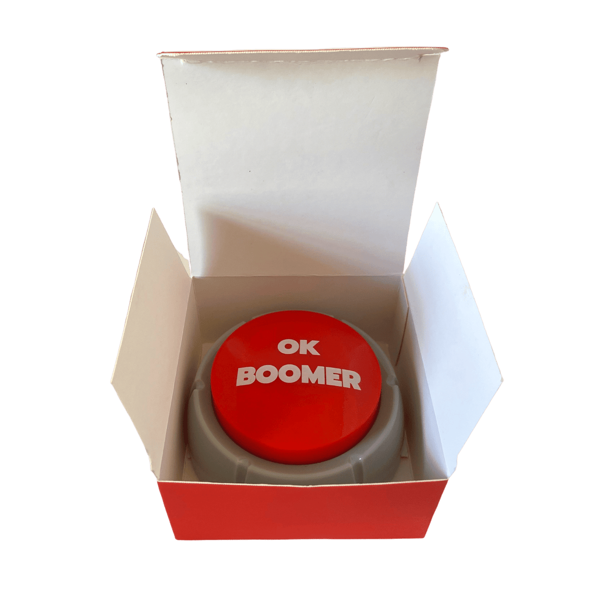 The OK Boomer Button - Trigger a Boomer or a Karen – The Nut Button®